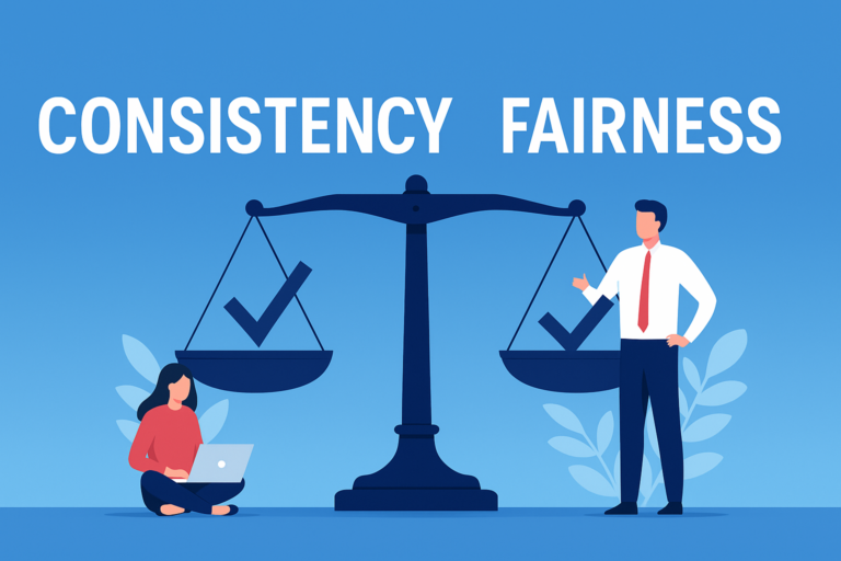 Consistency and Fairness: 4 Main Points for a Strong Teams